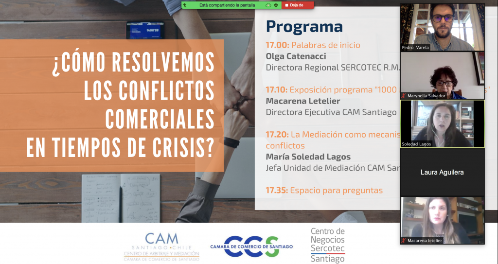 El CAM Santiago se une a SERCOTEC para difundir nuestro programa El CAM Santiago se une a SERCOTEC para difundir nuestro programa